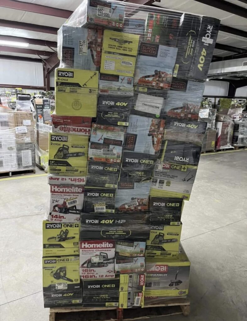 Ryobi Tool Pallets - Wholesale Ryobi Tools Pallets