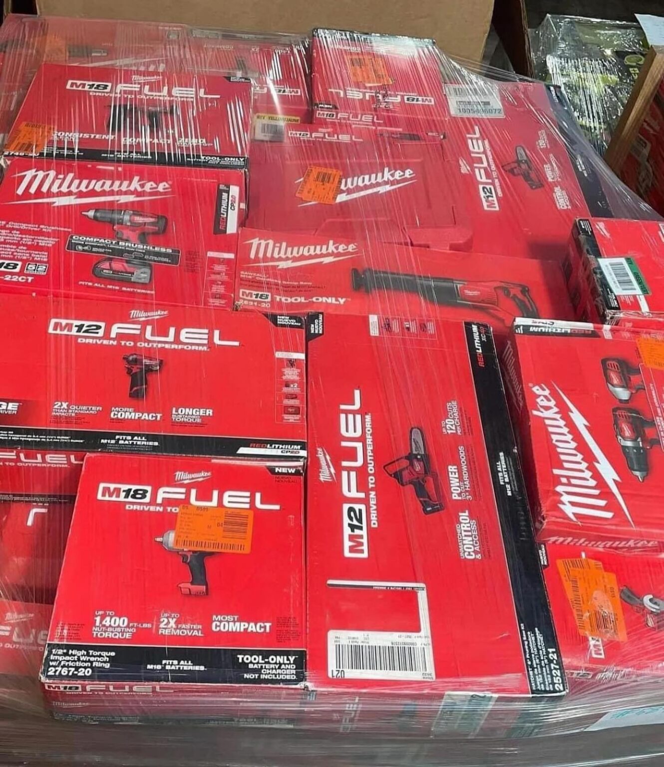 Wholesale Milwaukee Tools Pallets - Wholesale Milwaukee Tools