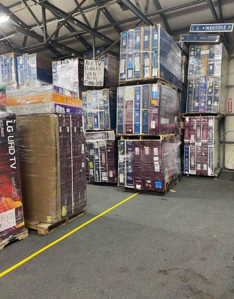 TV Liquidation Pallets - Wholesale Smart Television Pallets for Sale