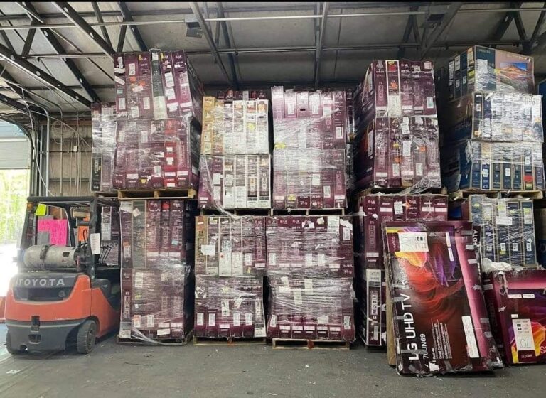 TV Liquidation Pallets - Wholesale Smart Television Pallets for Sale