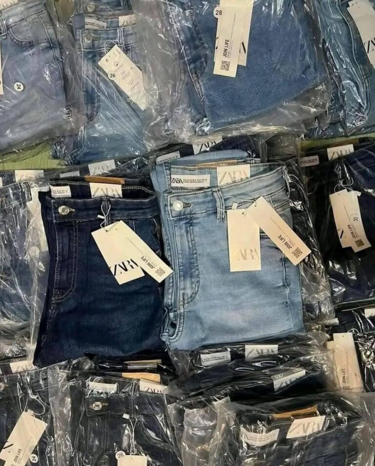 Zara Jean Liquidation Pallets- Wholesale Zara Jean Pallet for Sale