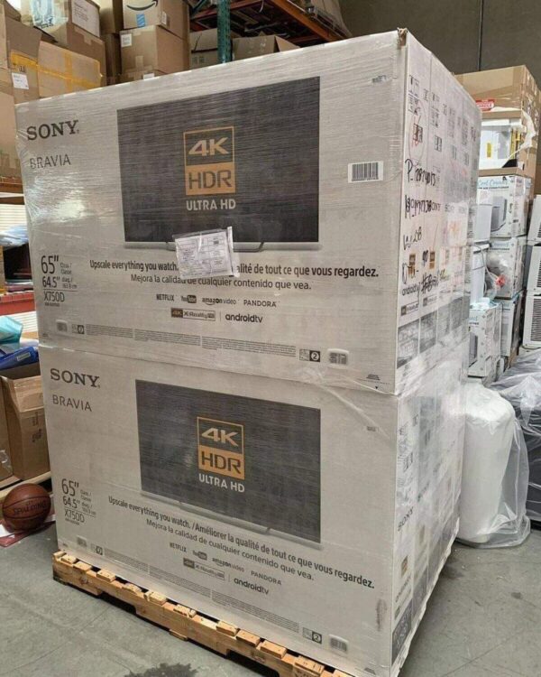 Wholesale Sony TV Pallets- Sony Televisions Pallets for Sale